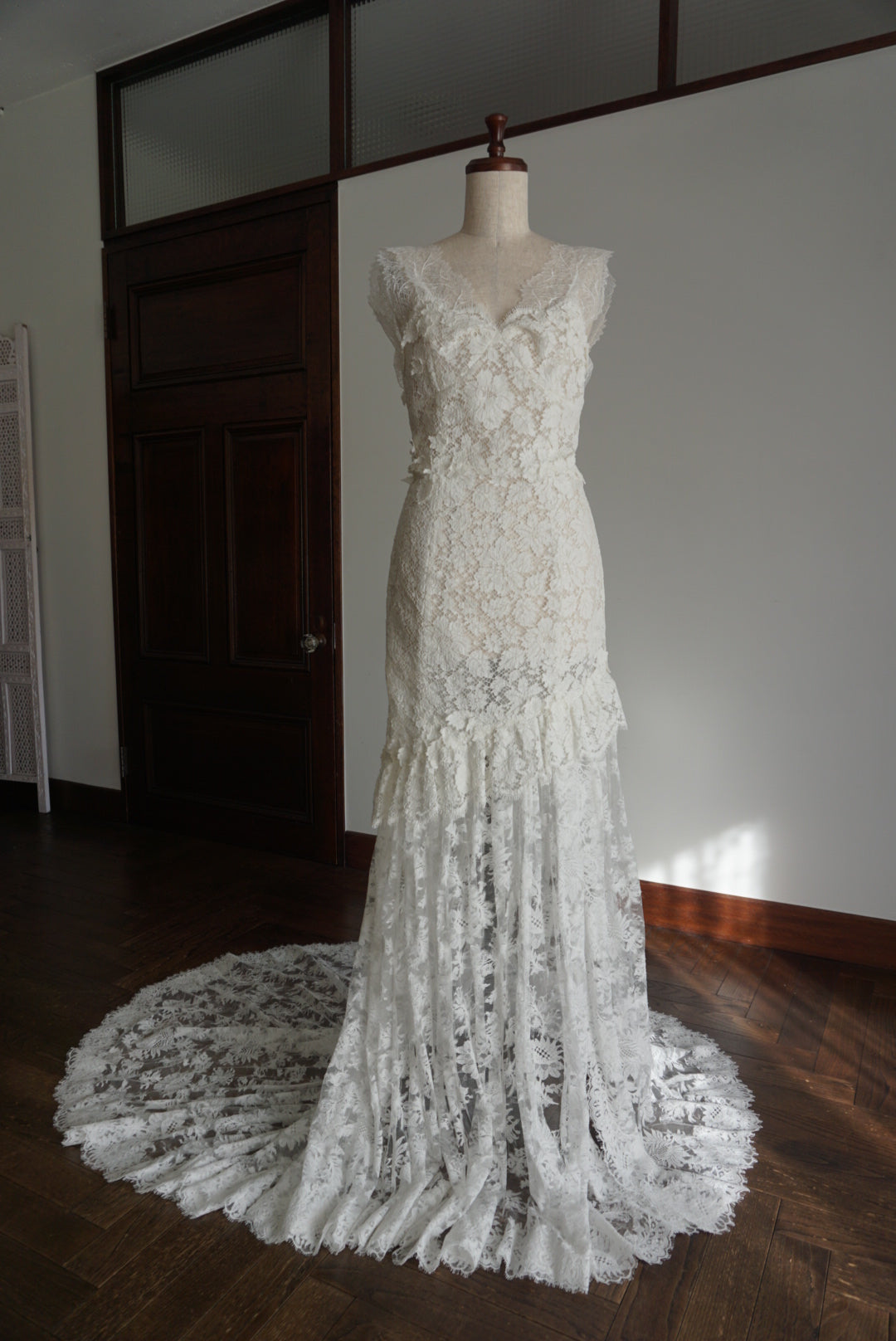 Trio Lace Slender Dress/-La Rose Malade- – preparage